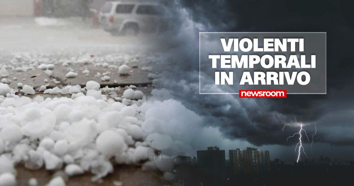 Meteo, tra poche ore Forti Temporali con Grandine e Raffiche di Vento: Ecco le Aree a Rischio ...