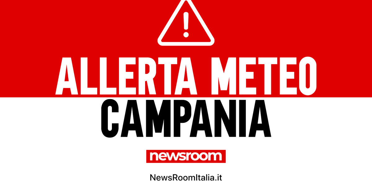 Allerta Meteo Campania, Allerta Gialla per Rischio Idrogeologico ...