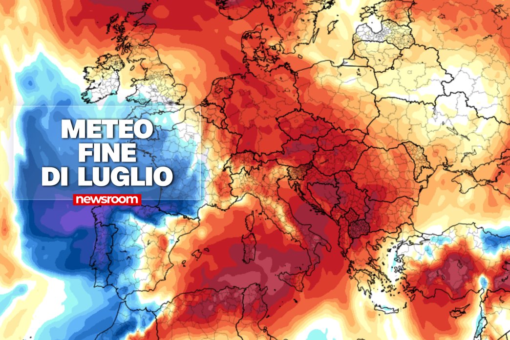 Meteo fino a fine Luglio, nuovi aggiornamenti su Caldo Intenso e Forti ...