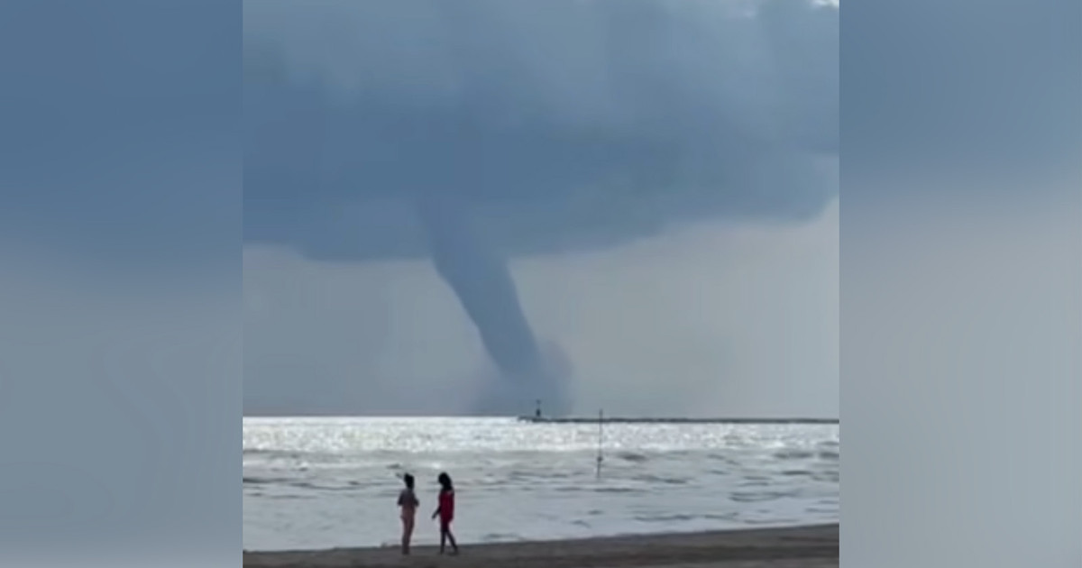 Maltempo Veneto, Imponente Tromba d’Aria Marina -VIDEO- - Newsroom Italia