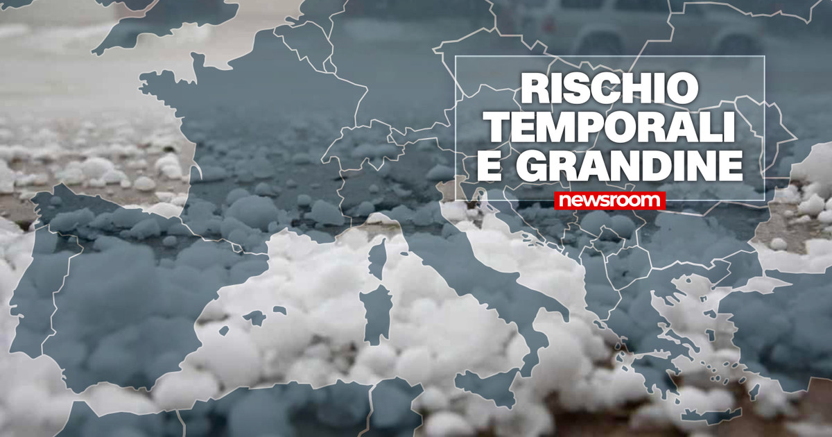 Meteo, Allerta Grandine e Forti Temporali: ecco le Province e le Aree a Rischio - Newsroom Italia