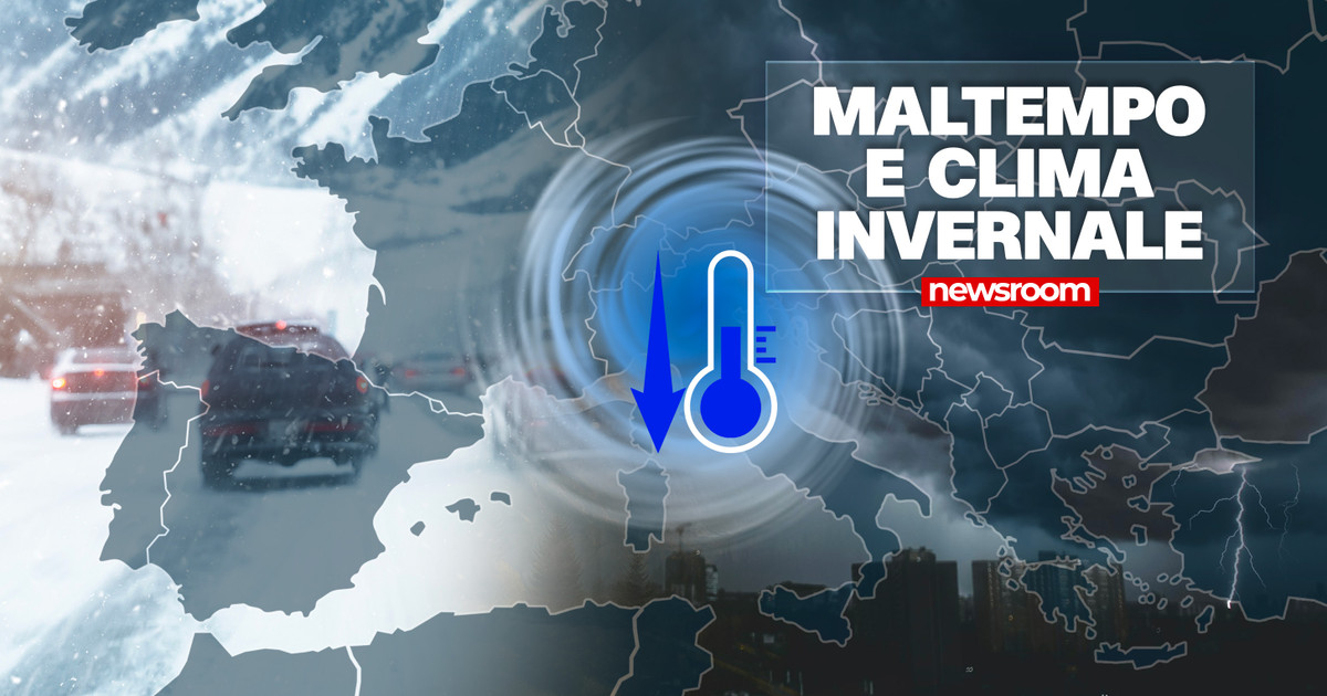 Meteo, Italia nella morsa dell’inverno: Maltempo, Neve e Vento nei ...