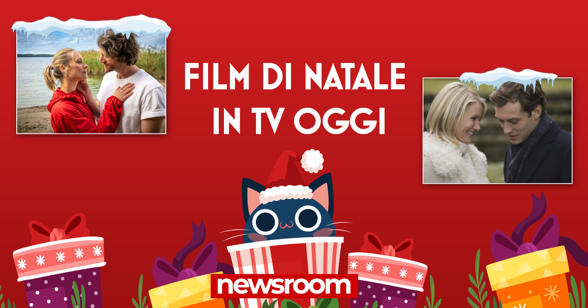 Film di Natale in TV oggi, Domenica 23 Novembre 2025 - Newsroom Italia