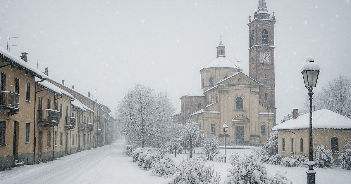 Meteo, NEVE in pianura al Nord-Ovest e temporali in arrivo su Centro e ...