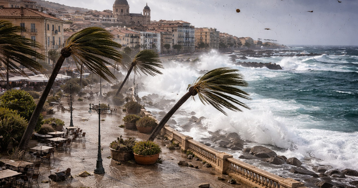 Meteo, Venti di Burrasca oltre i 110 km/h: ecco le Aree a Rischio ...