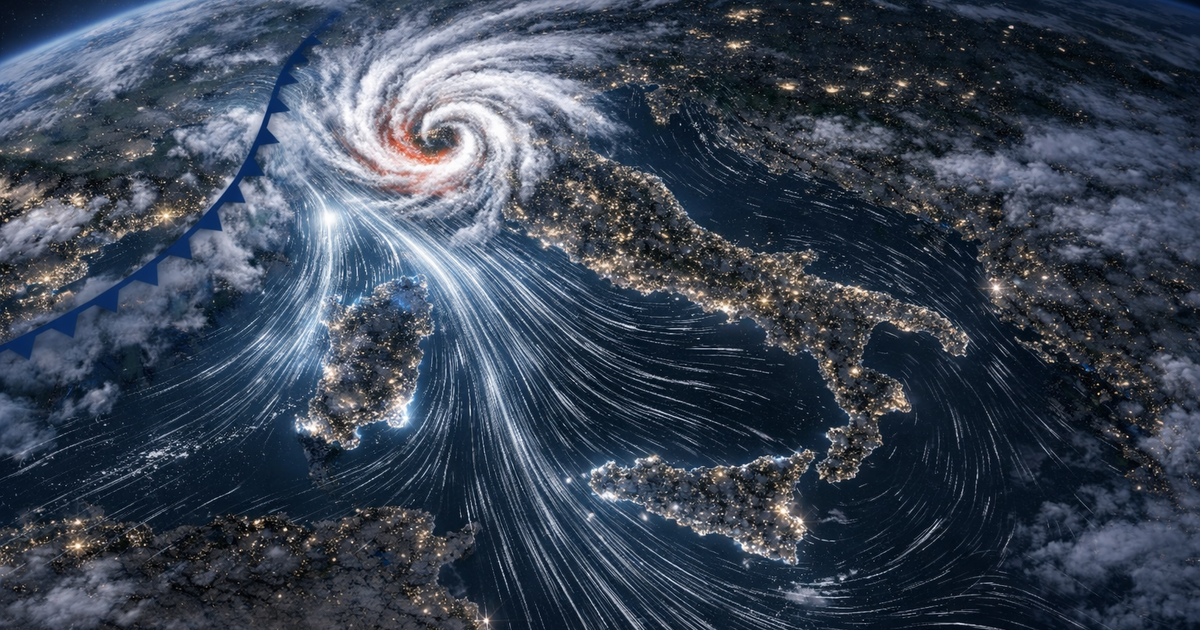 Allerta Meteo, Ciclone Deborah sull’Italia: venti oltre 120 km/h, Neve ...