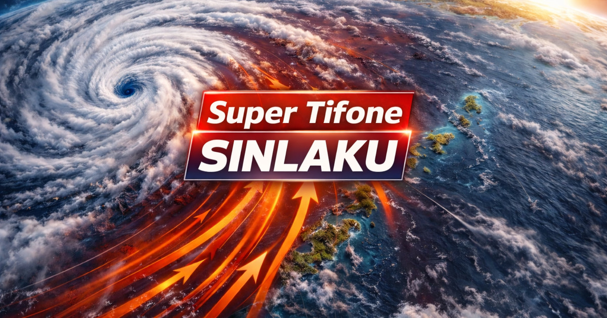Super Tifone Sinlaku devasta le Marianne: venti fino a 300 km/h e onde ...