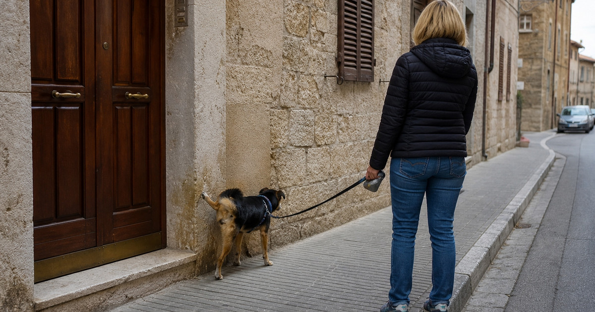 Livorno, scatta la multa per la pipì dei cani: fino a 500 euro se non ...