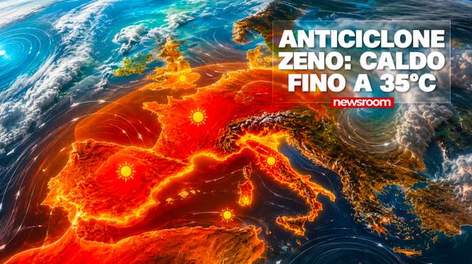 Meteo, arriva l’Anticiclone Zeno: caldo anomalo al Centro-Nord con ...